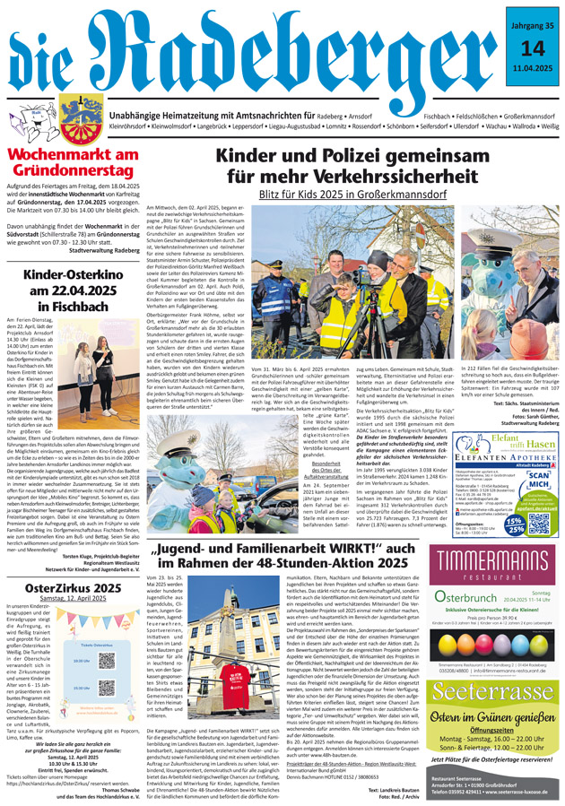 die Radeberger Heimatzeitung - 2025